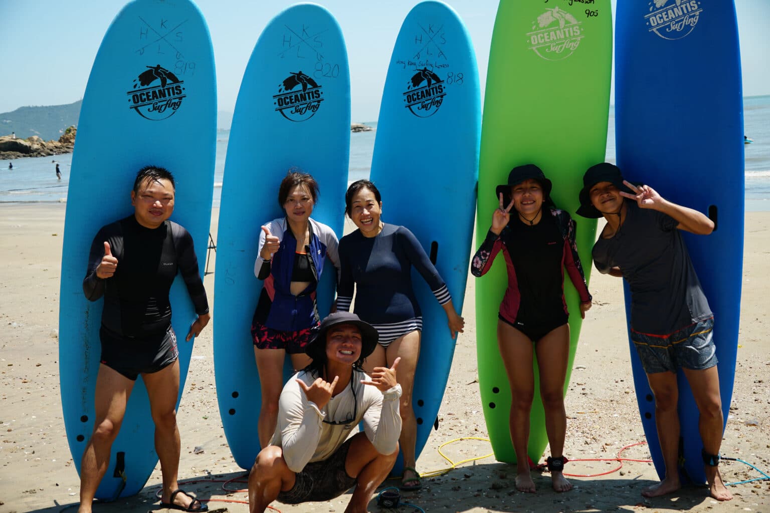 Surf Lesson photos! Lower Cheung Sha - Hong Kong Surfing Lesson